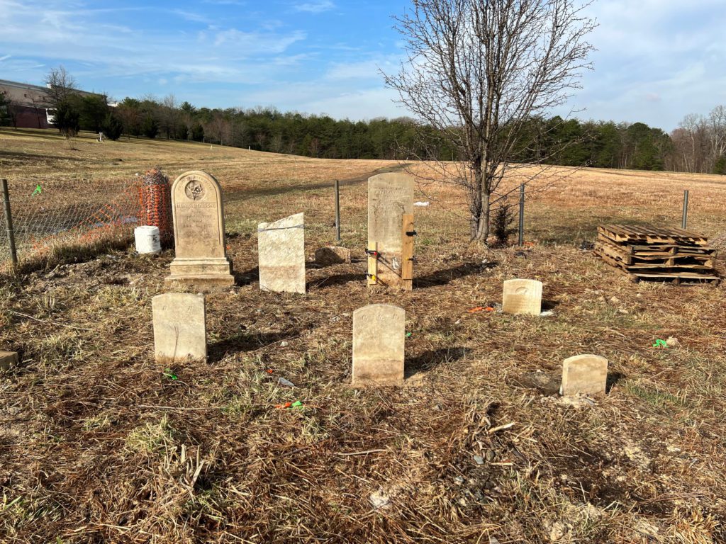 Benson Family Cemetery - Applied Archaeology and History Associates, Inc
